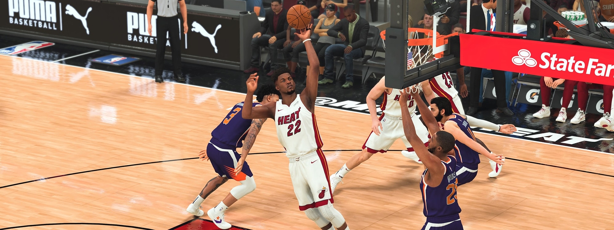 HEAT Storm Back, Defeat Suns In 2K Matchup | Miami Heat