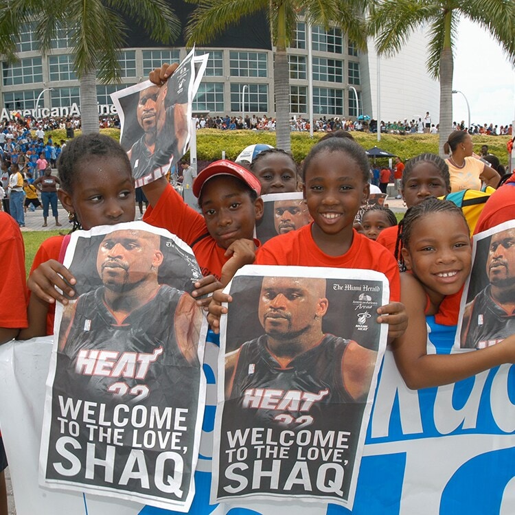 Shaquille O'neal Introduction 2004 | Miami Heat