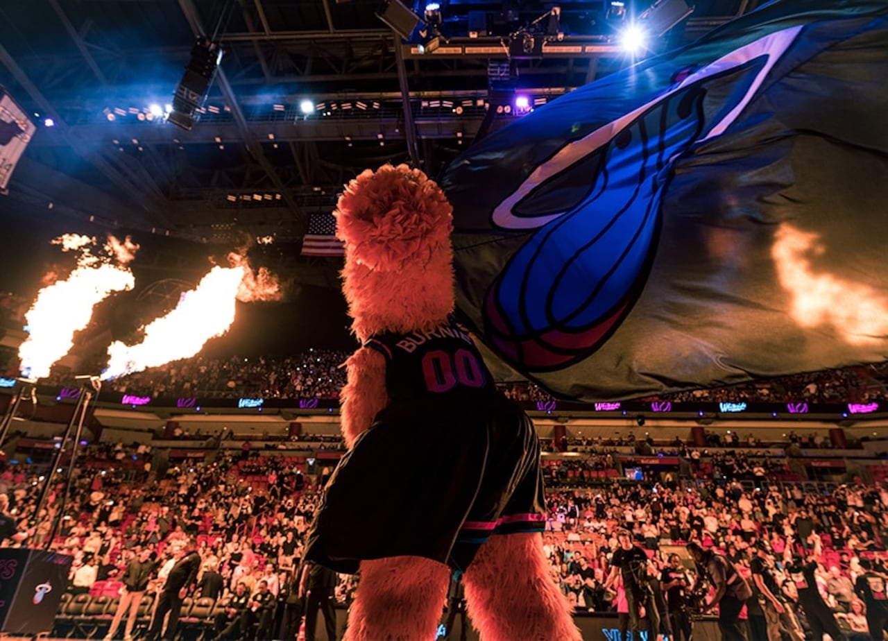 Mascot Burnie Photo Gallery | Miami Heat