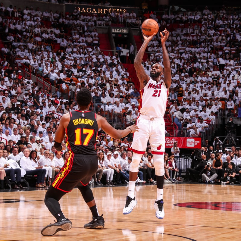 Through The Lens: HEAT Protect Home Court, Lead Series 2-0 Photo ...
