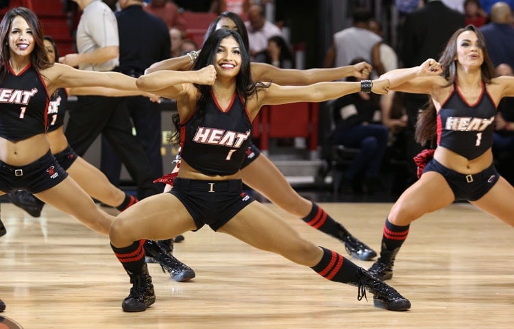 miami heat dancers