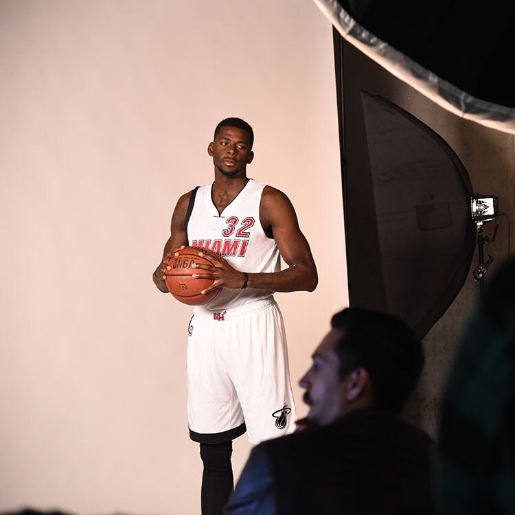 HEAT Intro Video Behind the Scenes Gallery | Miami Heat