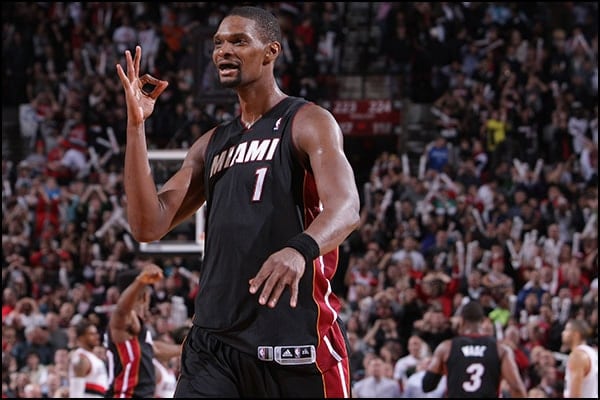 Chris Bosh was named the Eastern Conference Player of the Week (Dec 30 ...