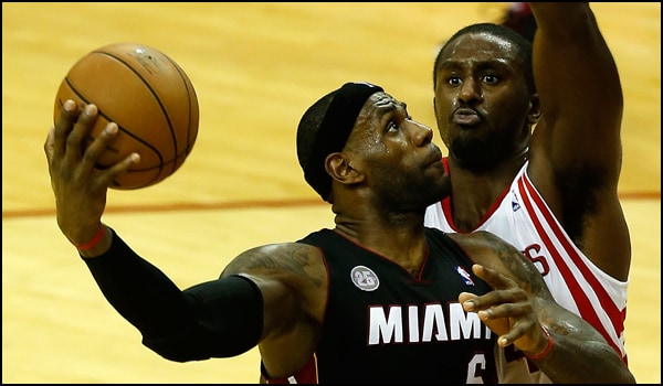 The LeBron James Running Hook | NBA.com