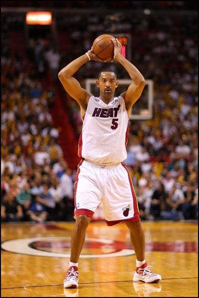 Juwan Howard Heat Bench