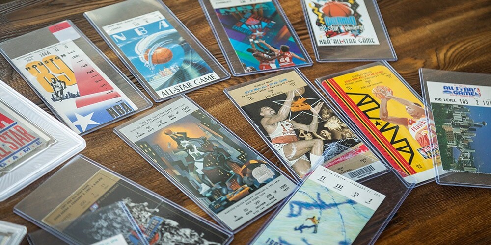 Bet You’ve Never Seen a Ticket Collection Like This Before | NBA.com