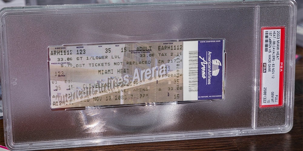 Bet You’ve Never Seen a Ticket Collection Like This Before | NBA.com