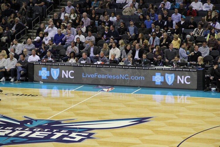 Corporate Sponsorship Gallery | Signage | Charlotte Hornets