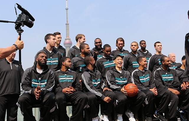 Hornets Team Picture | 2015 NBA Global Games Photo Gallery | NBA.com
