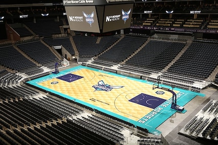 Hornets Court Unveiling presented by Novant Health | Charlotte Hornets