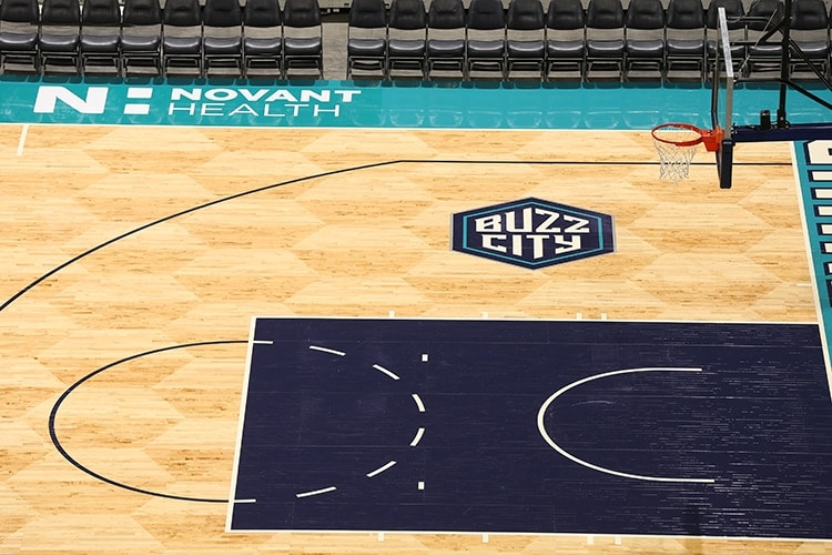Hornets Court Unveiling presented by Novant Health | Charlotte Hornets
