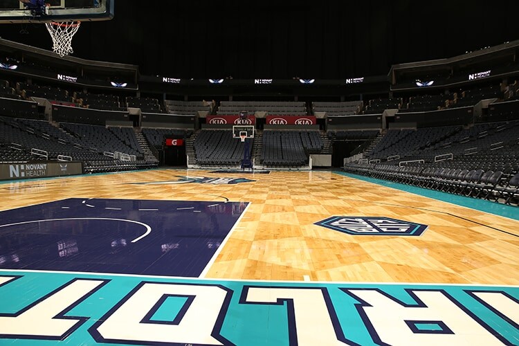 Hornets Court Unveiling presented by Novant Health | Charlotte Hornets