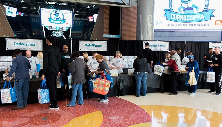 Hornets Host Annual Cornucopia Event | Charlotte Hornets