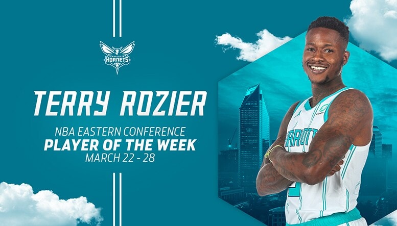 Terry Rozier Named Eastern Conference Player of the Week | Charlotte ...