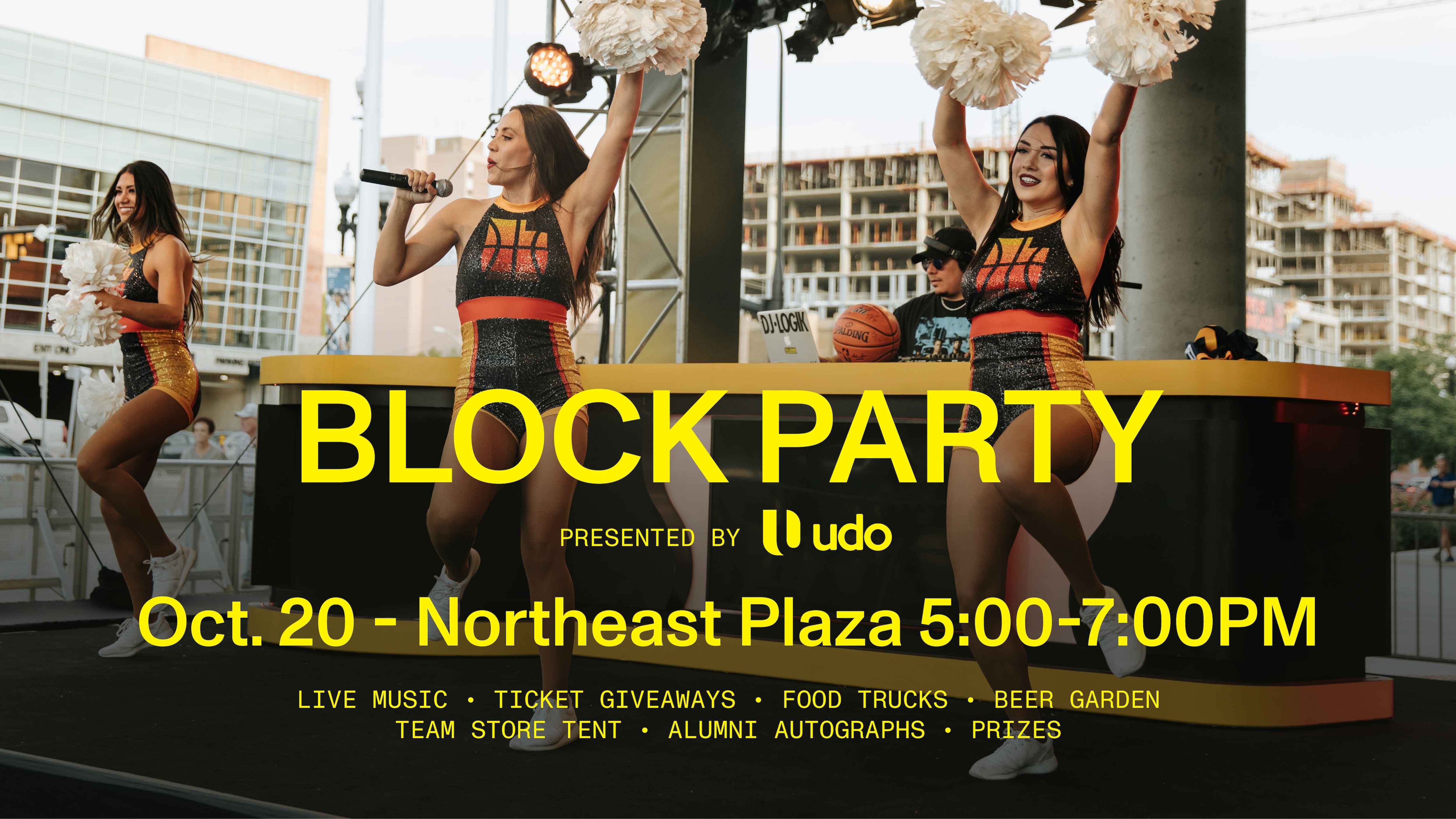 Utah Hosting Block Party Hours Before Oct. 20 Season Opener | Utah Jazz