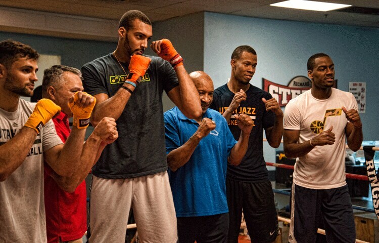 Boxing Training | Utah Jazz
