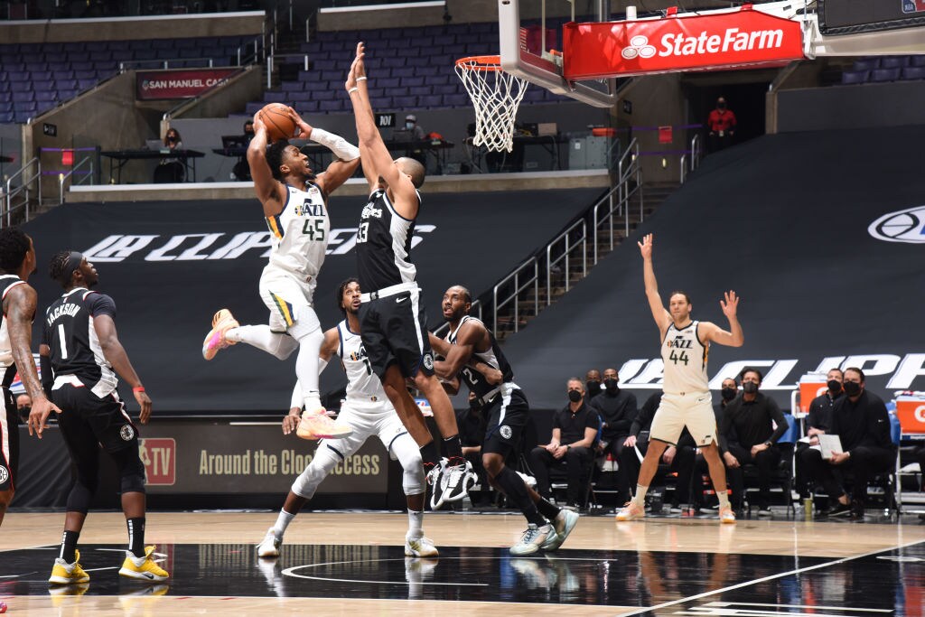 Utah Jazz rally comes up short as L.A. Clippers end 9-game win streak ...