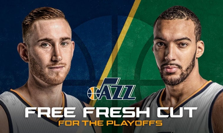 Free Fresh Cut for the Playoffs | Utah Jazz