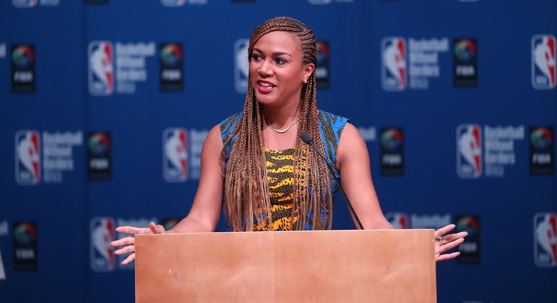 Roundball Roundup: Ros Gold-Onwude wants to see her Donovan Mitchell ...