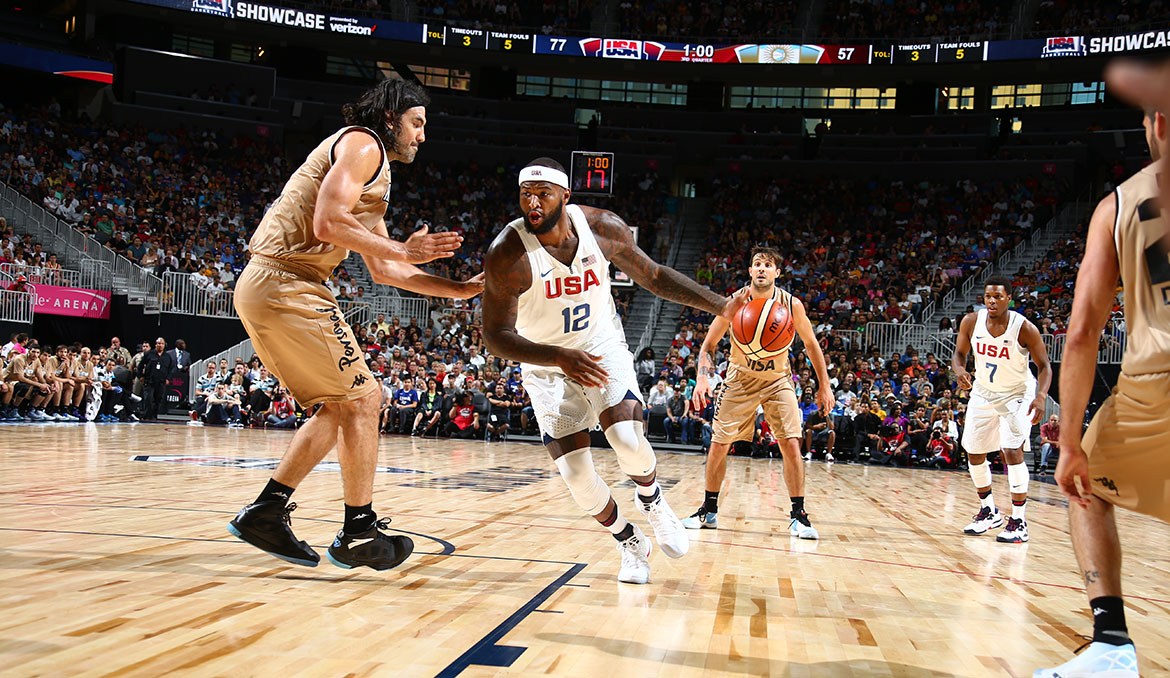 Boogie Dominates Paint in USA Rout | Sacramento Kings