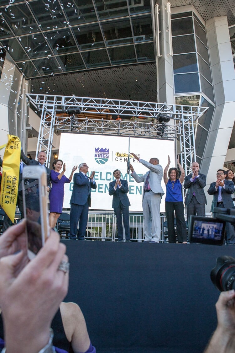 Gallery: Golden 1 Center Ribbon Cutting | Sacramento Kings