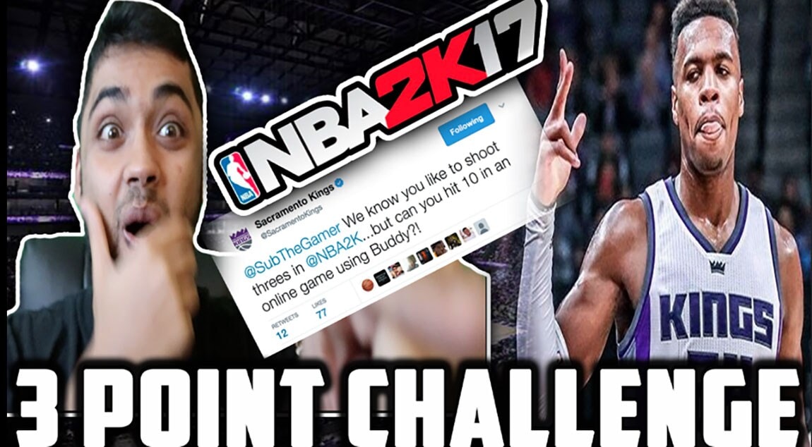 Popular Gamer Issues 2K Challenge Using Kings | Sacramento Kings