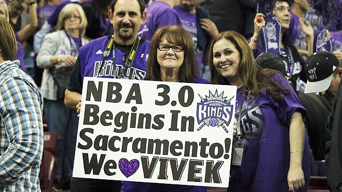 Exclusive Sign Lady Q&A | Sacramento Kings