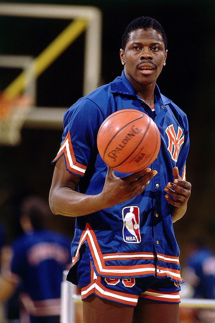 patrick ewing knicks team