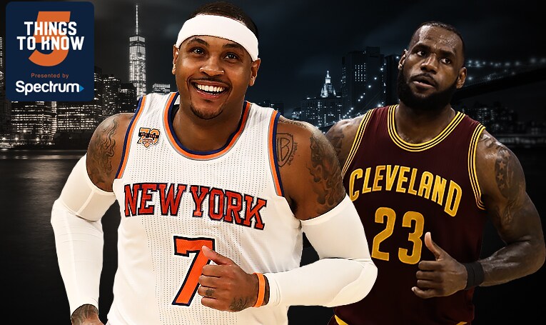 5 Things to Know: Knicks Host LBJ, Defending Champs at MSG | New York ...