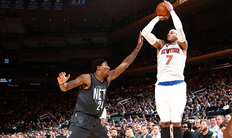 NYK 110, BKN 96: Melo Catches Fire in Third Quarter as Knicks Dispatch ...