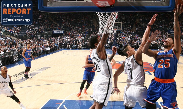 BKN 121, NYK 110: The Nets Ride Big Third Quarter in Win At MSG | NBA.com