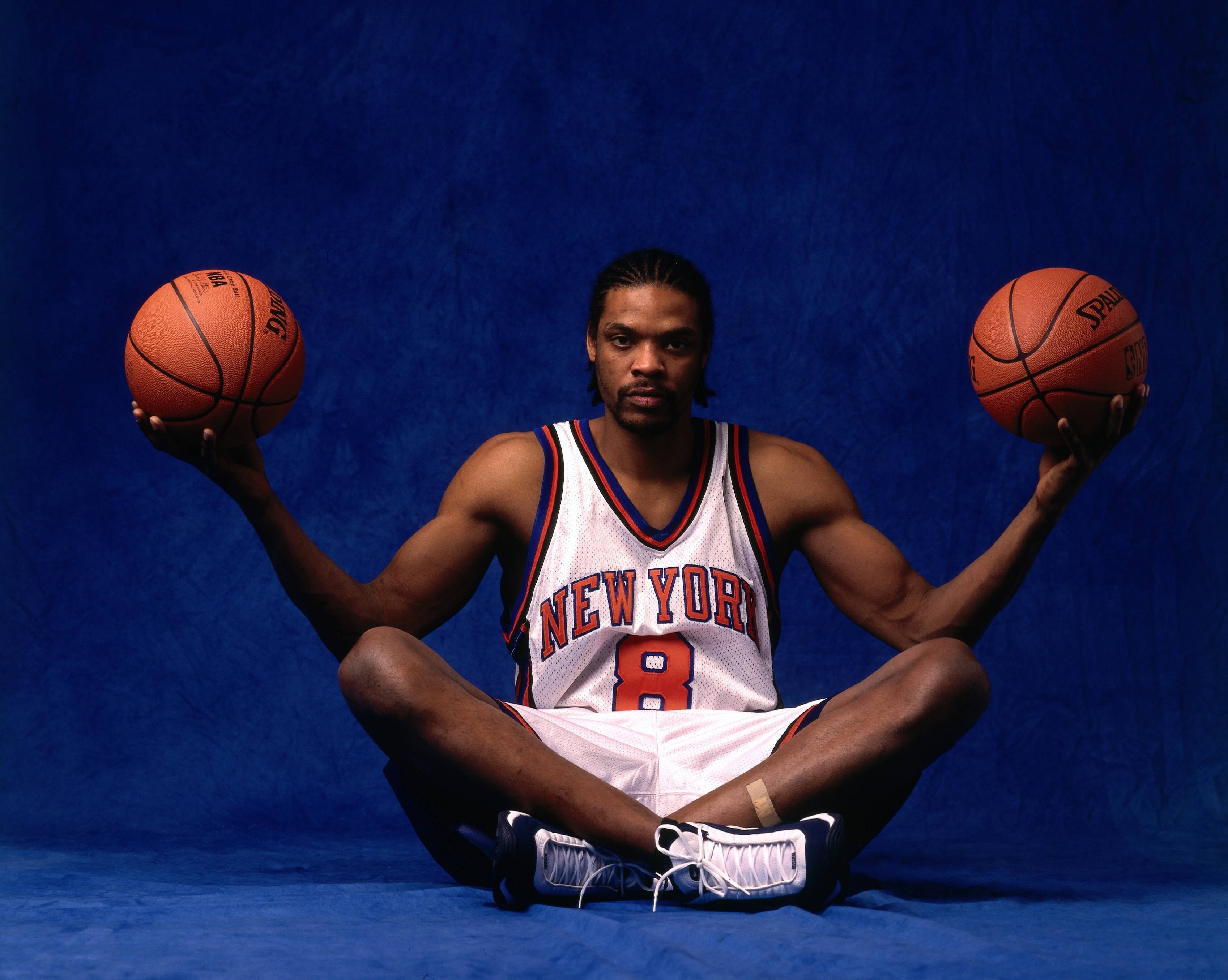 Gallery: Sprewell in the Orange and Blue | New York Knicks