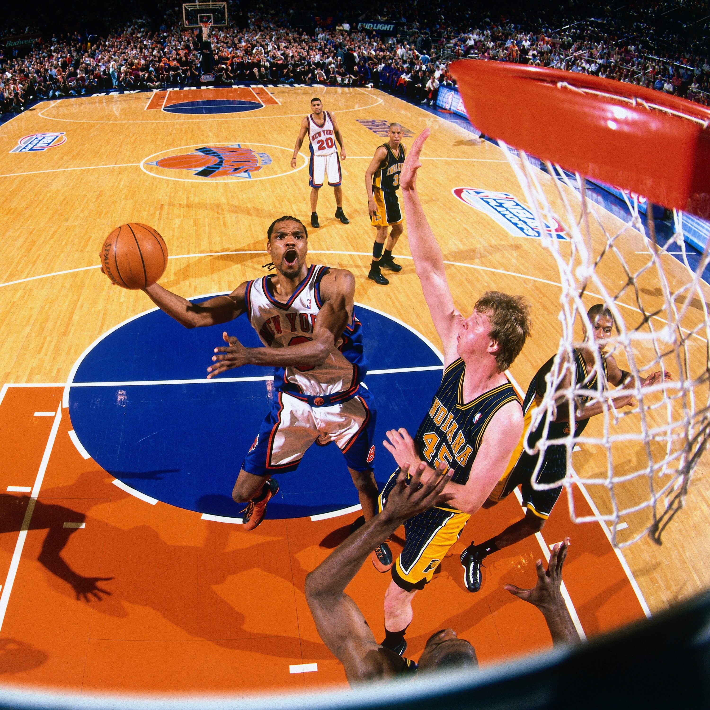 Gallery: Sprewell in the Orange and Blue | New York Knicks