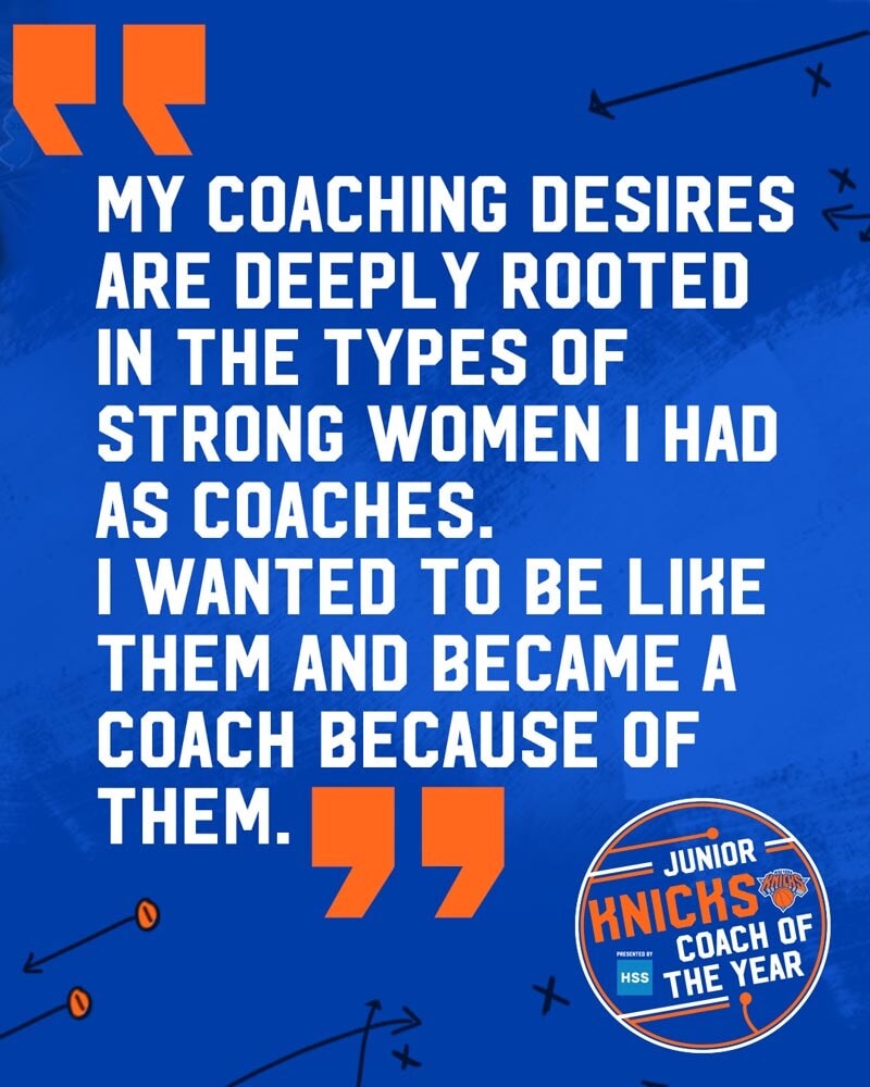 2020 HSS Junior Knicks Coach of the Year | Meet the Finalists! Photo ...