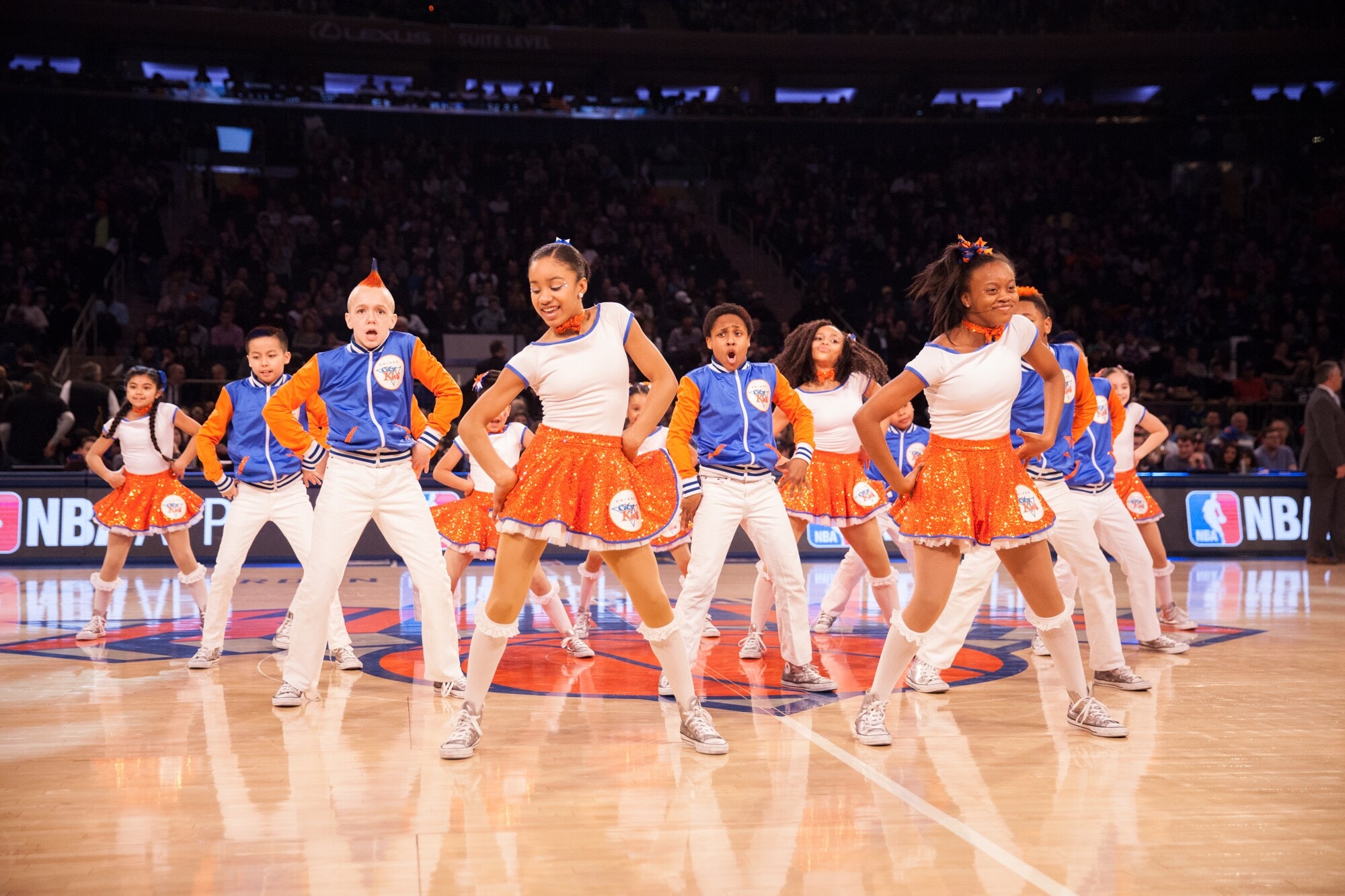 Knicks City Kids perform on 2/12 Knicks vs San Antonio! Photo Gallery ...