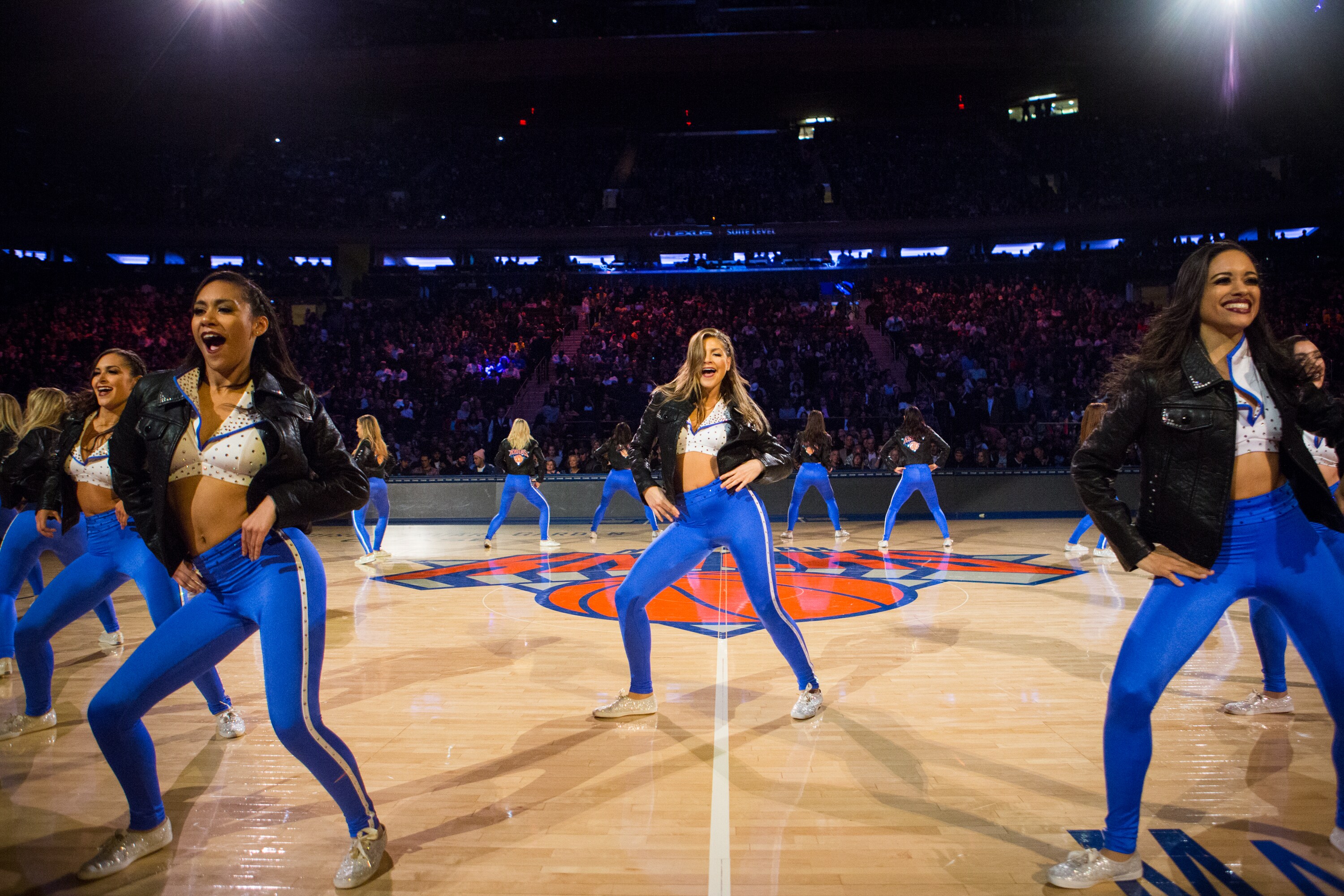 The Knicks City Dancers Make Their 25th Anniversary Season Debut! | New ...