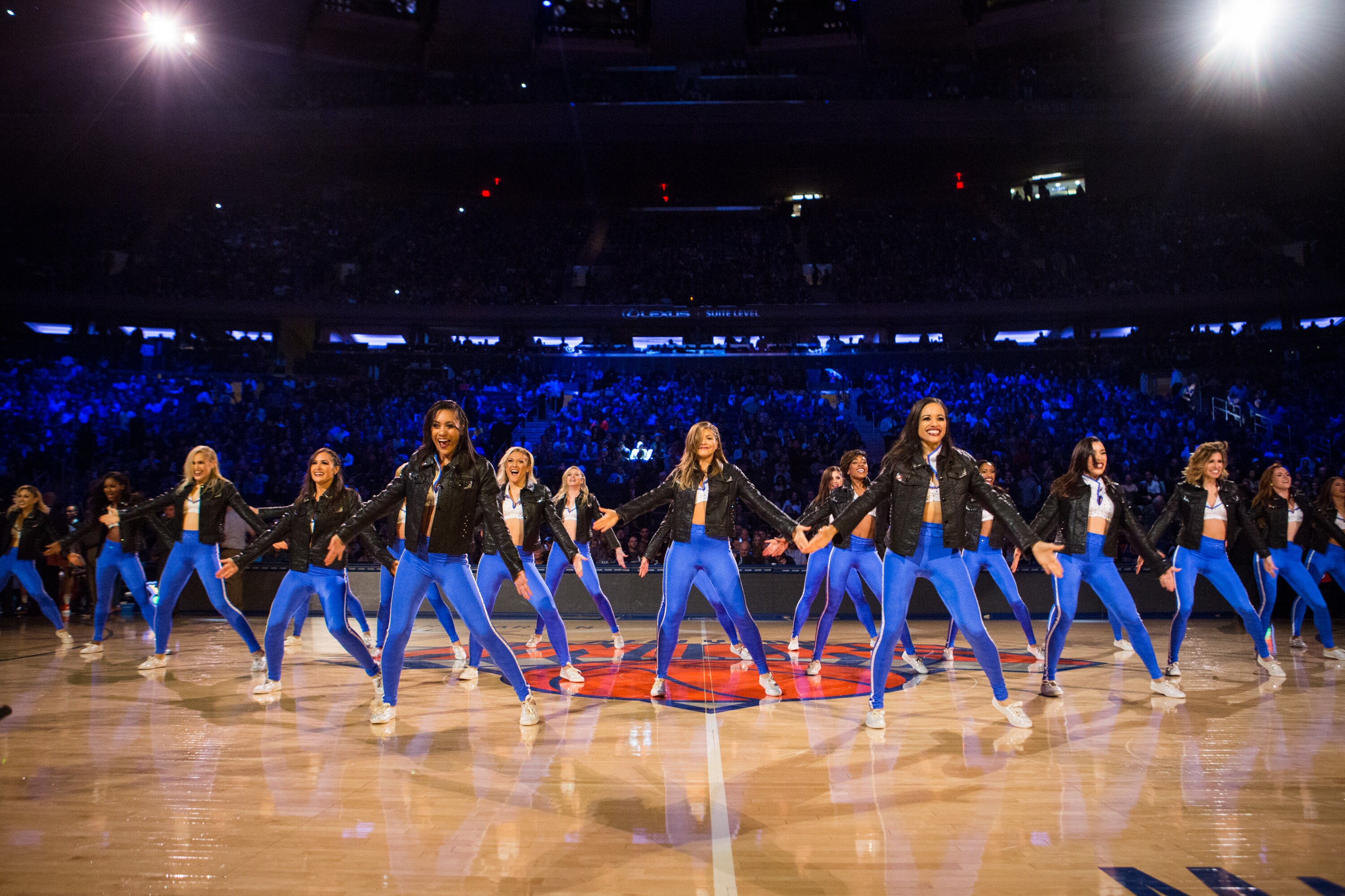 The Knicks City Dancers Make Their 25th Anniversary Season Debut! | New ...