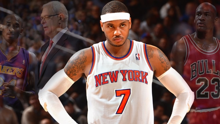 Learning From Legends: Melo and the Triangle | New York Knicks