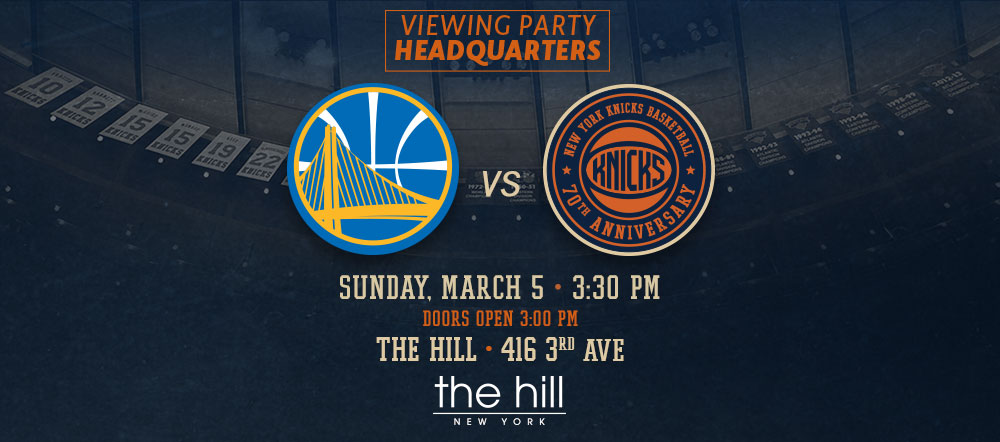 Knicks Viewing Party Headquarters | New York Knicks