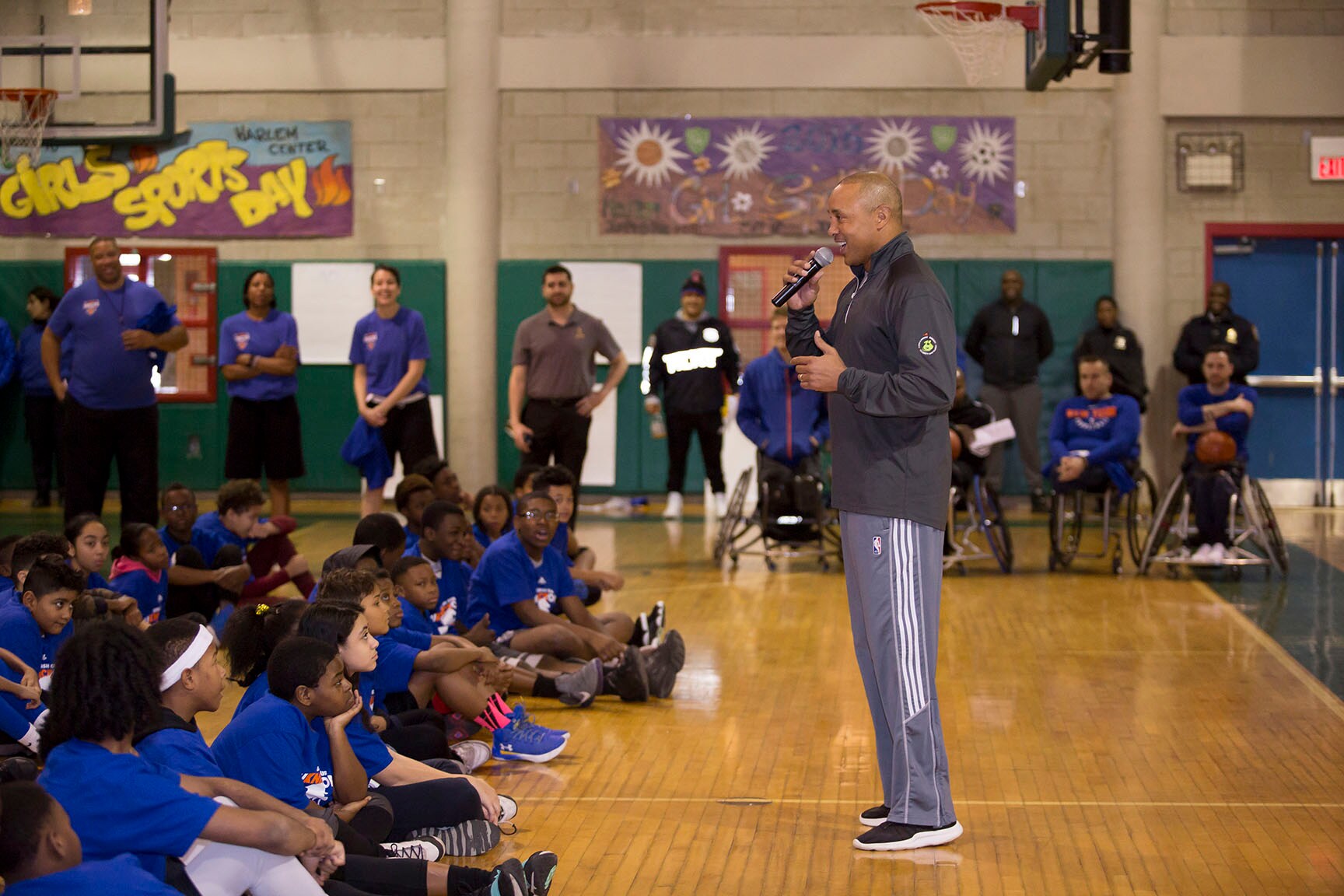 Junior Knicks: Martin Luther King Jr. Day Clinic Photo Gallery | NBA.com