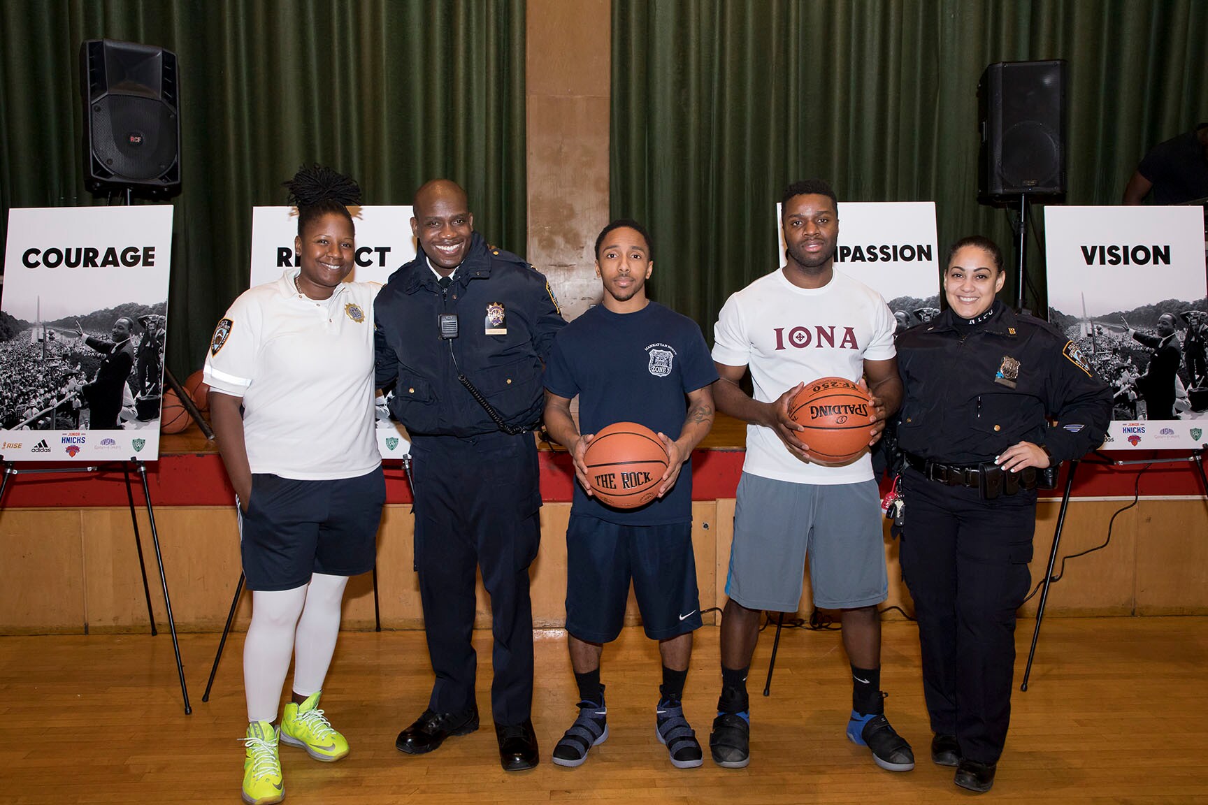 Junior Knicks: Martin Luther King Jr. Day Clinic Photo Gallery | NBA.com