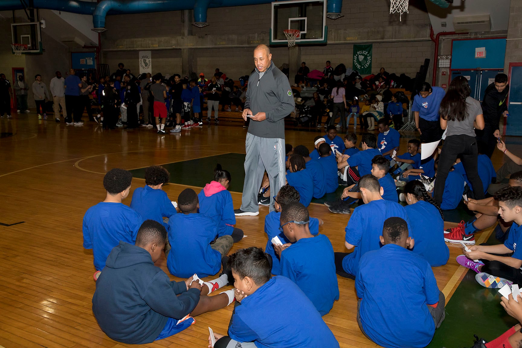 Junior Knicks: Martin Luther King Jr. Day Clinic Photo Gallery | NBA.com