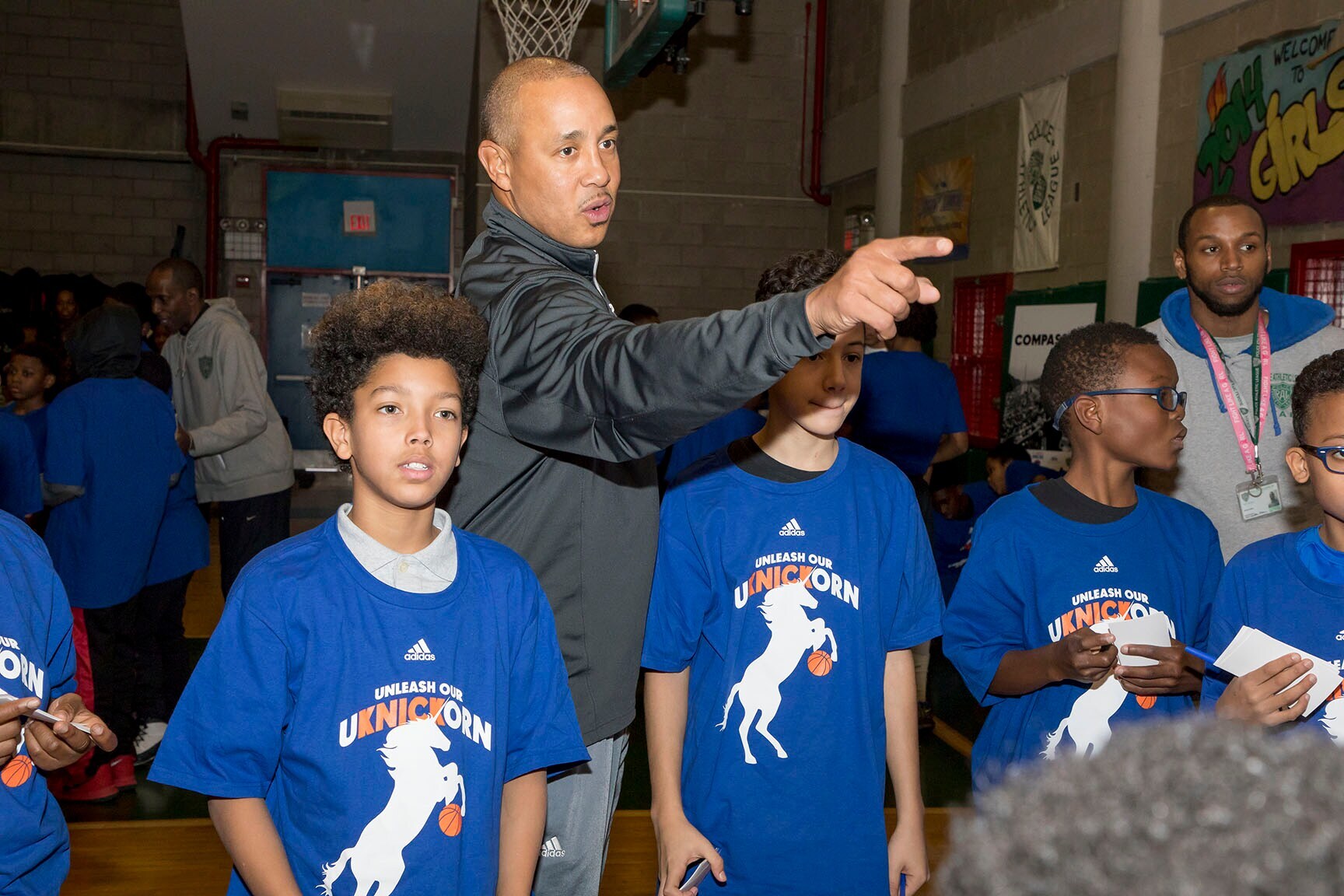 Junior Knicks: Martin Luther King Jr. Day Clinic Photo Gallery | NBA.com
