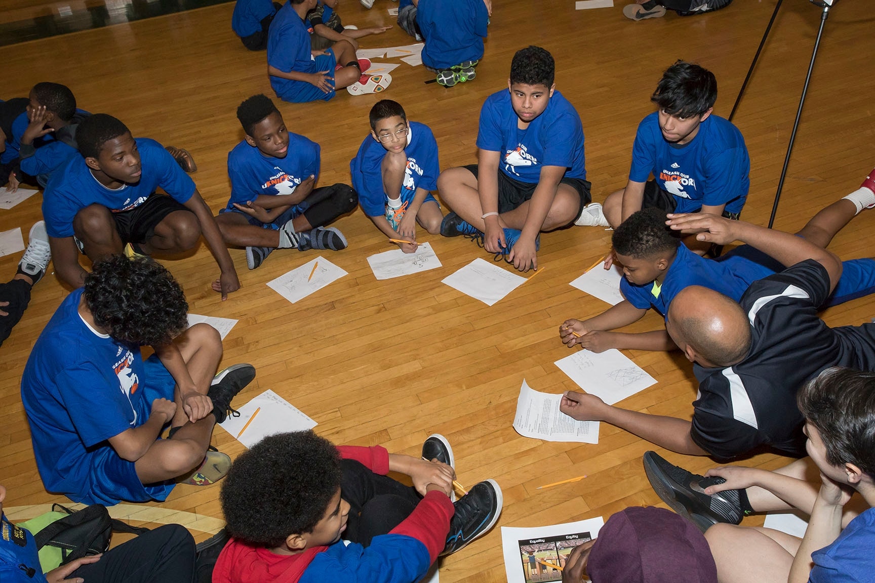 Junior Knicks: Martin Luther King Jr. Day Clinic Photo Gallery | NBA.com