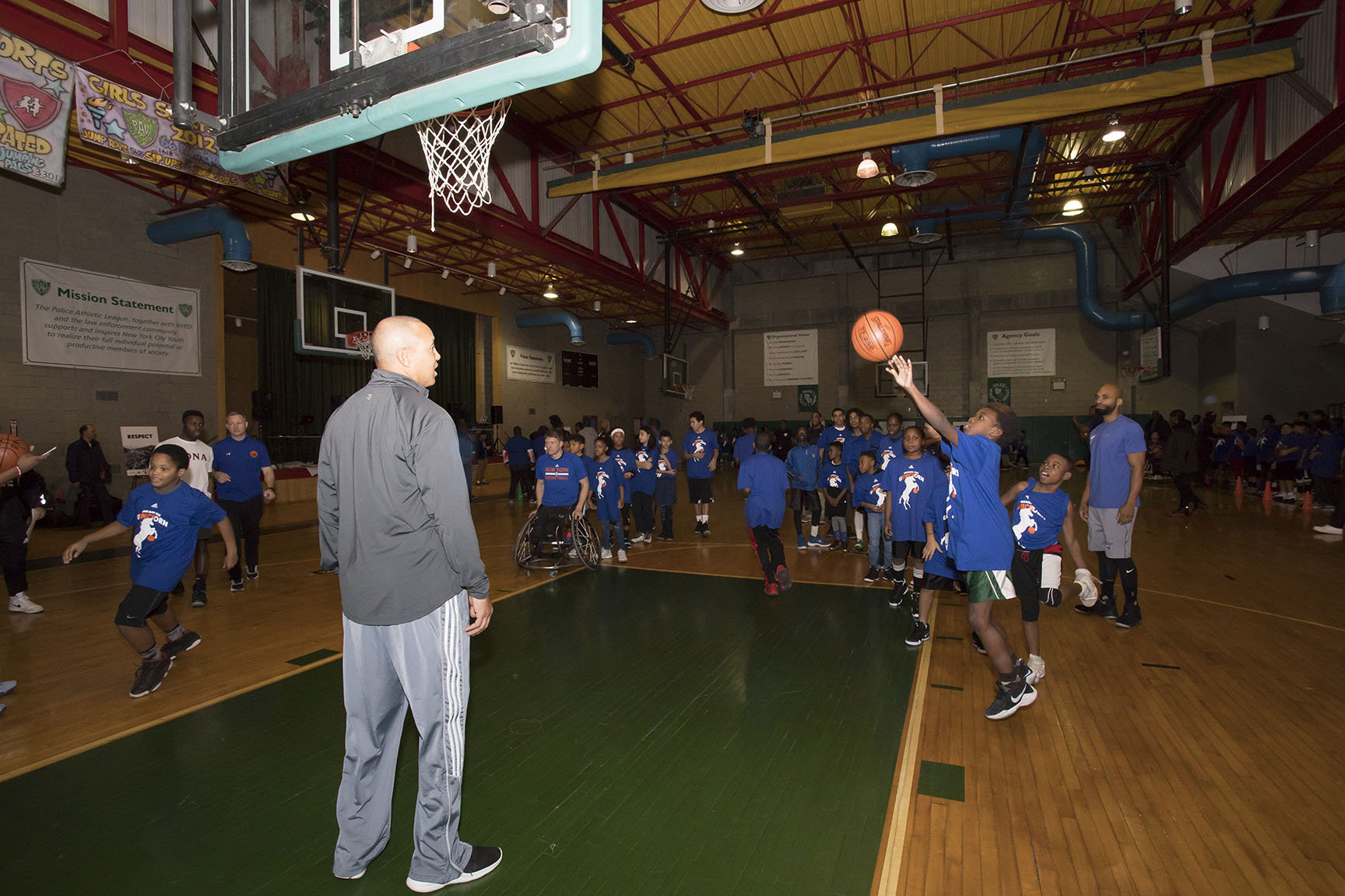 Junior Knicks: Martin Luther King Jr. Day Clinic Photo Gallery | NBA.com