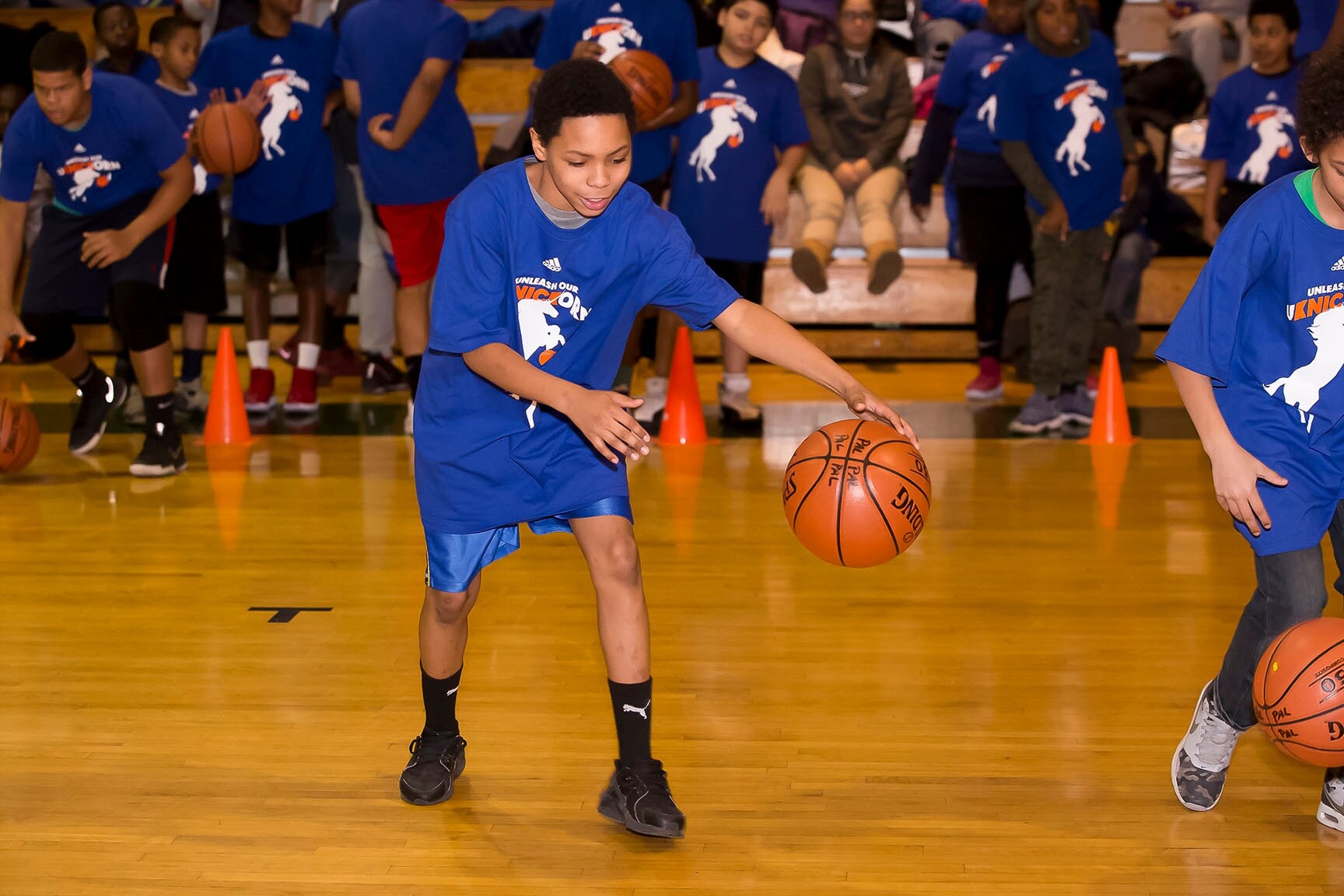 Junior Knicks: Martin Luther King Jr. Day Clinic Photo Gallery | NBA.com