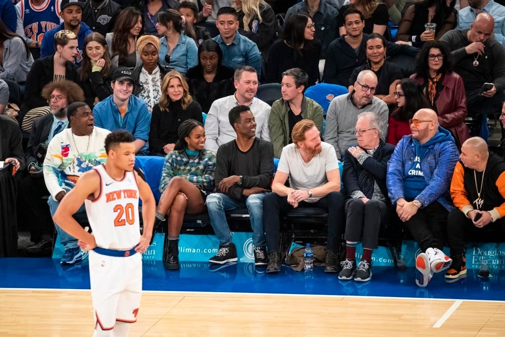 Celebrity Row: October 26 vs. Celtics Photo Gallery | NBA.com