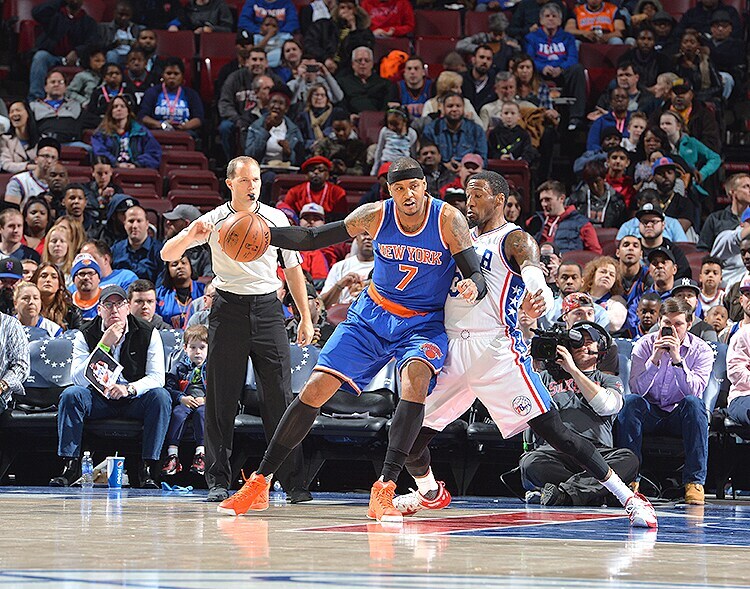 Gallery: Knicks Hang on to Beat Sixers (4/8) Photo Gallery | NBA.com