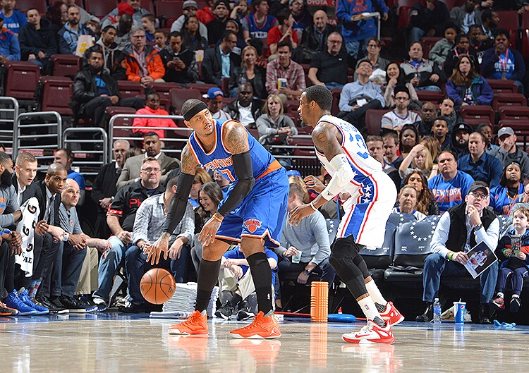 Gallery: Knicks Hang on to Beat Sixers (4/8) Photo Gallery | NBA.com