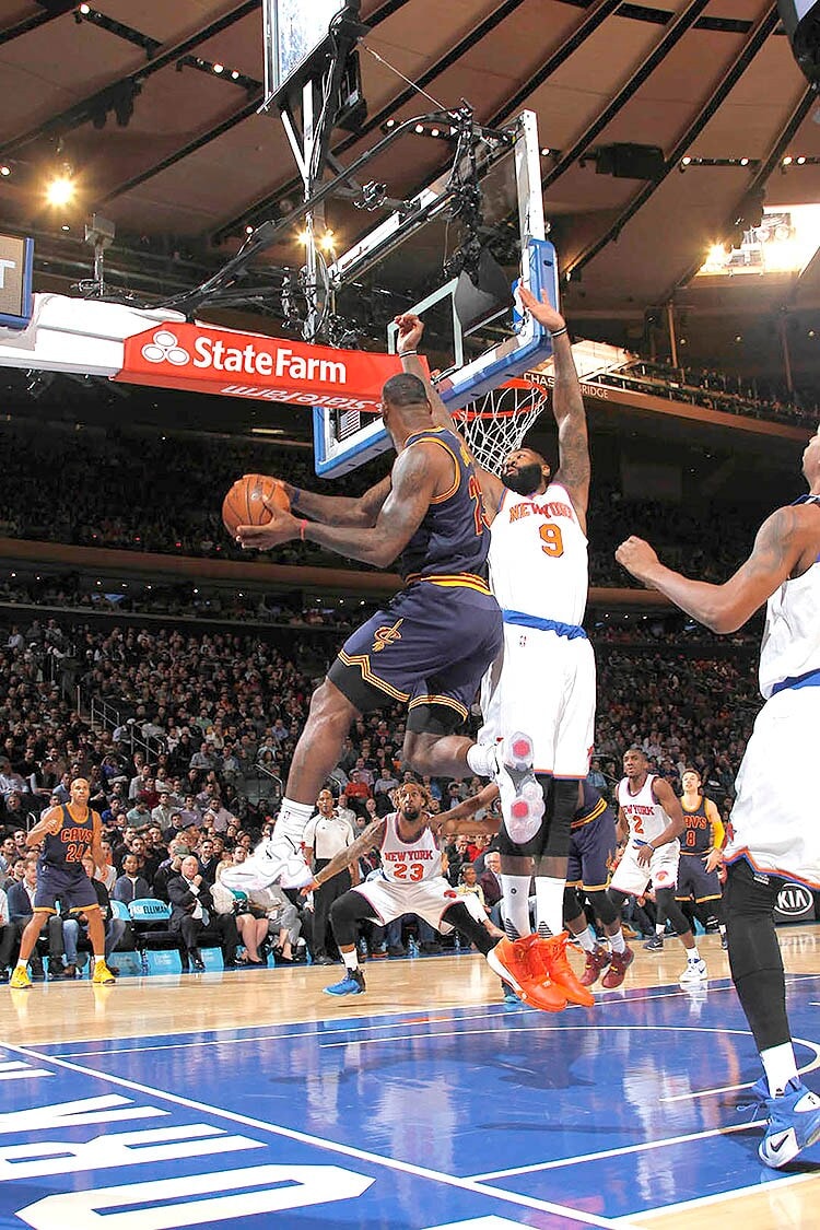 lebron james knicks